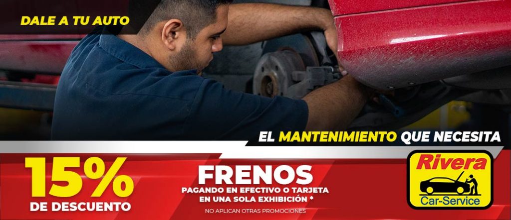 Promociones – Rivera Car Services